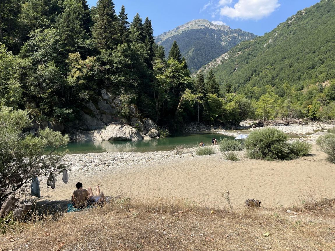 Στις "παραλίες" του Ασπροποτάμου - trikalaidees.gr | Τρίκαλα ΙΔΕΕΣ